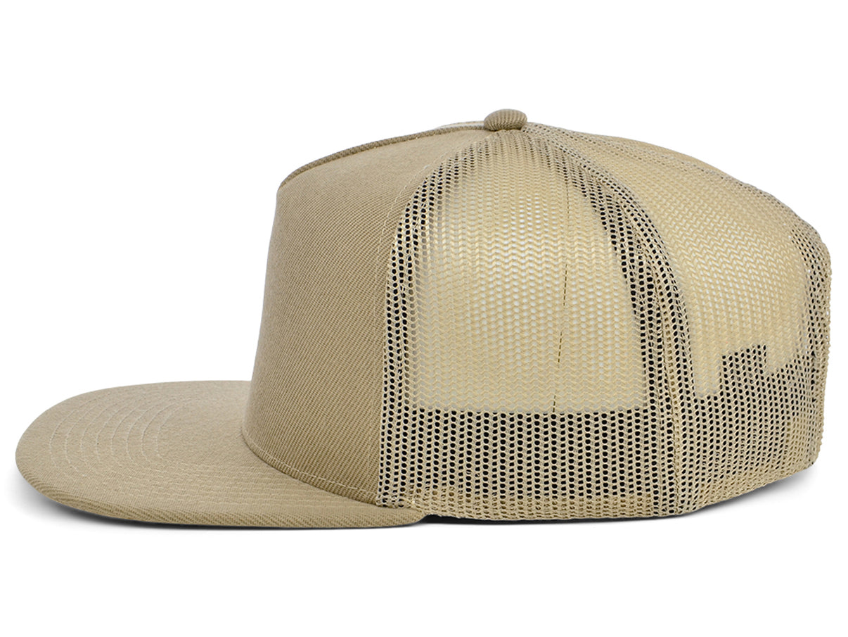 Crowns by Lids Essential 5-Panel Trucker - Khaki – Custom Lids Canada