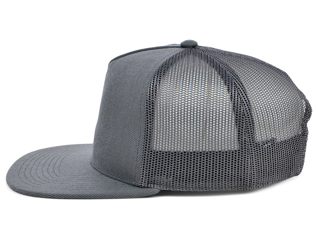 Crowns by Lids Essential 5-Panel Trucker - Charcoal – Custom Lids Canada